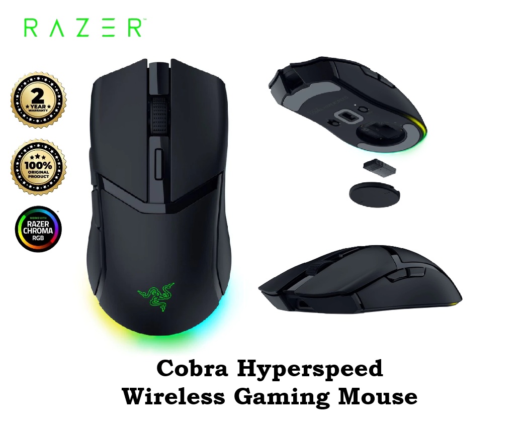 Razer Cobra Hyperspeed | Razer Cobra Pro Hyperspeed Wireless Gaming ...